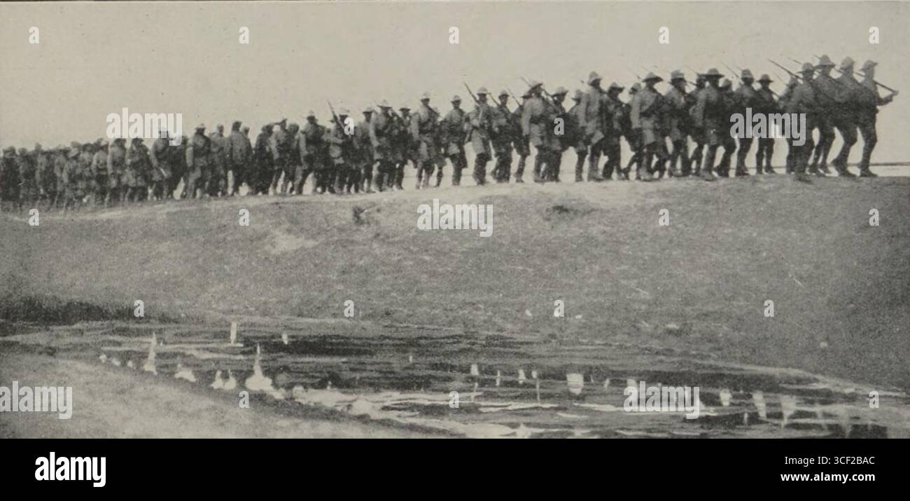 Following the battle of Shaiba in 1915, Turkish prisoners were escorted ...