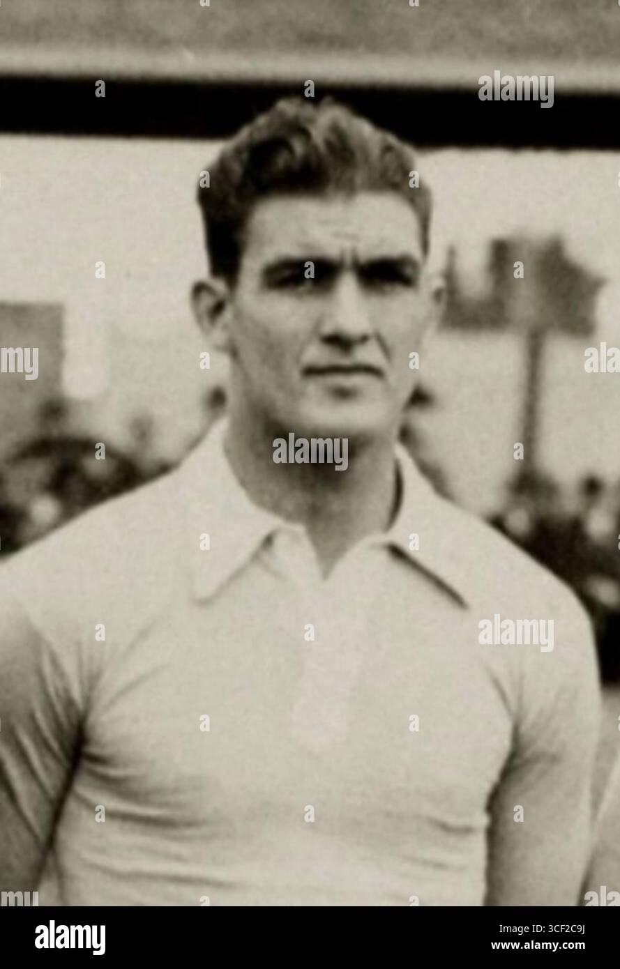 A photograph of Álvaro Gestido, a key Uruguayan footballer in 1928 ...