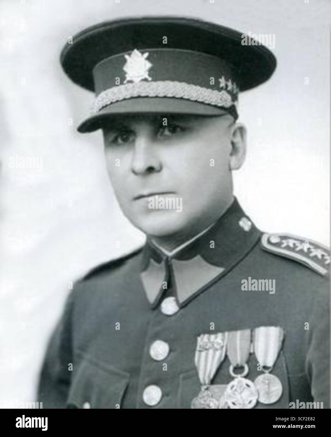Jan Vlachý, a Czechoslovak legionary and army colonel, was photographed ...