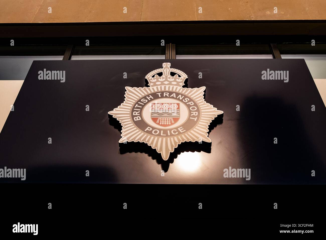 LONDON- AUGUST 13, 2025: British Transport Police Headquarter Office on ...