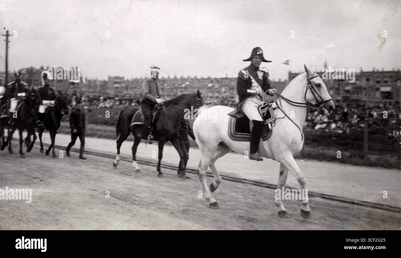 In 1913, a historical parade in The Hague marked the 100th anniversary ...