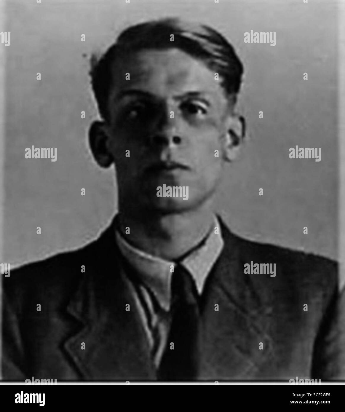 This photograph shows Christoph Probst, a member of the White Rose ...