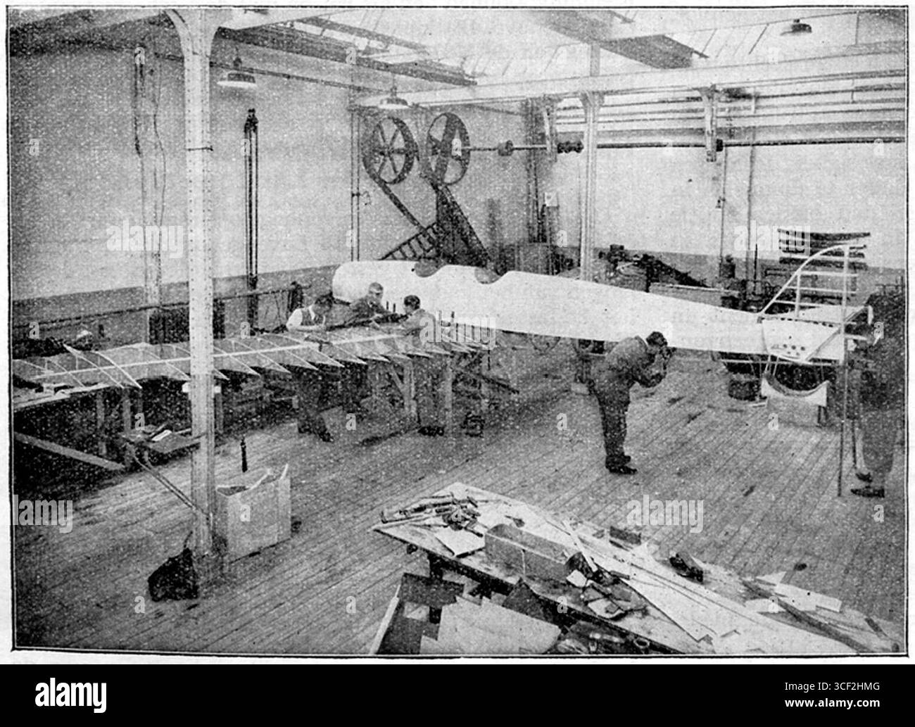 A photograph from October 26, 1934, showing an aircraft under ...
