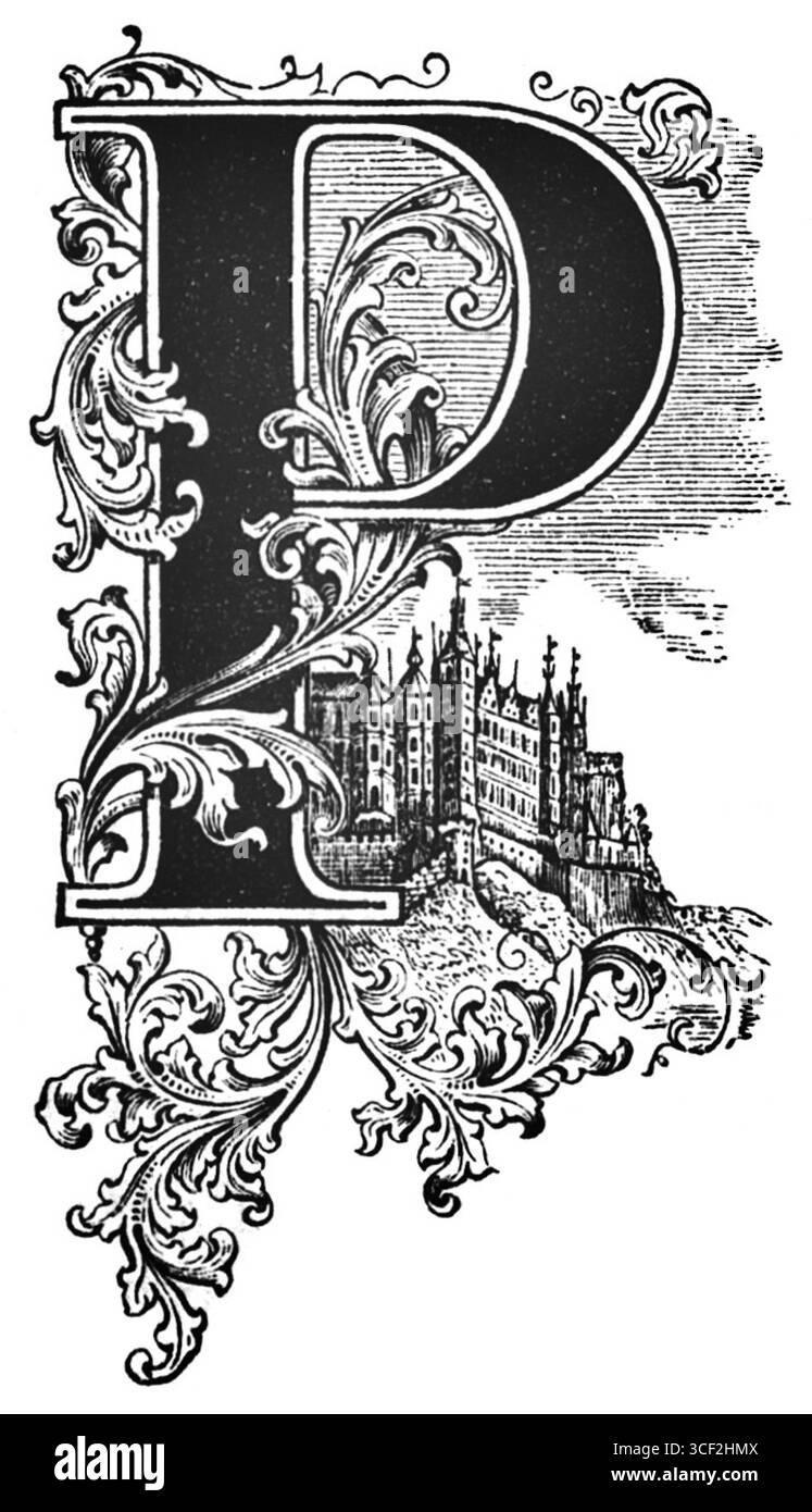 An ornamental illustration from the 1867 Polish book *Dzieje Polskie ...