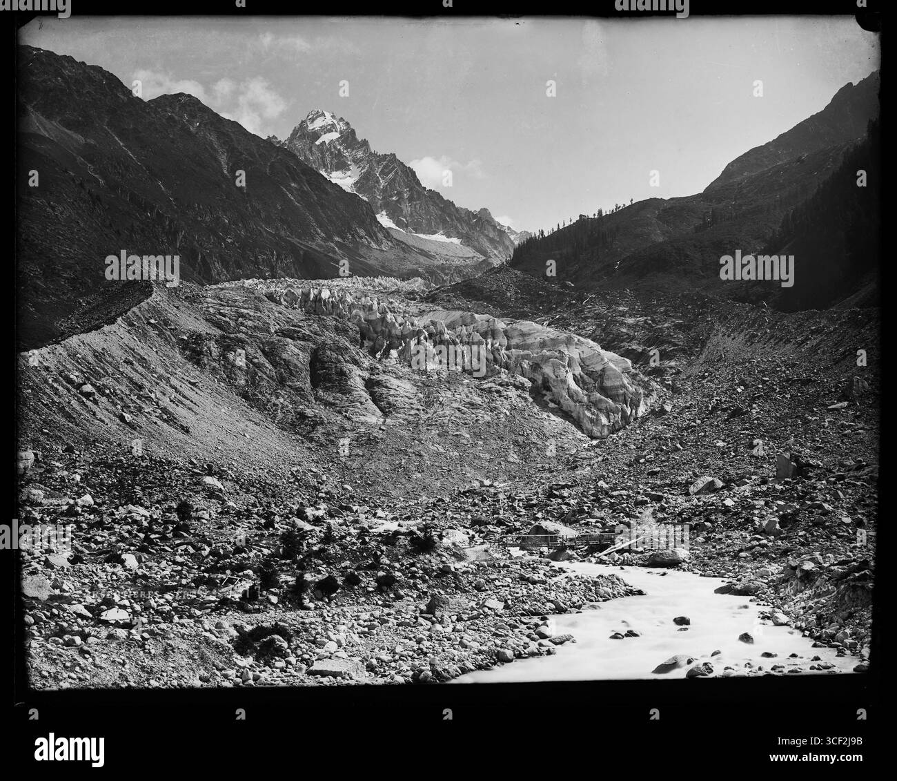 France mountain terrain record Black and White Stock Photos & Images ...