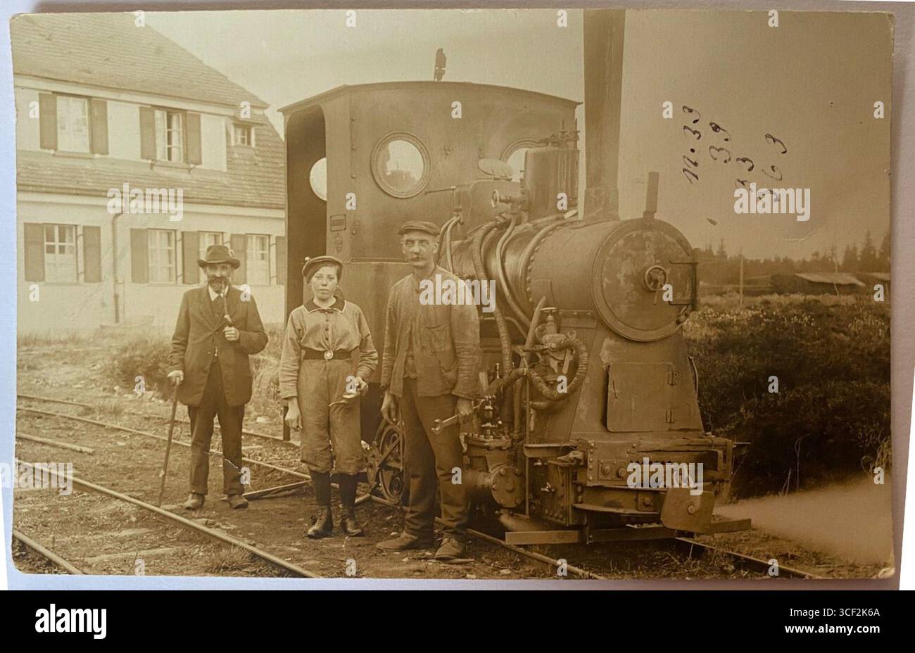A Krauss Feldbahn locomotive, 10 PS, with a Bavarian stamp ...
