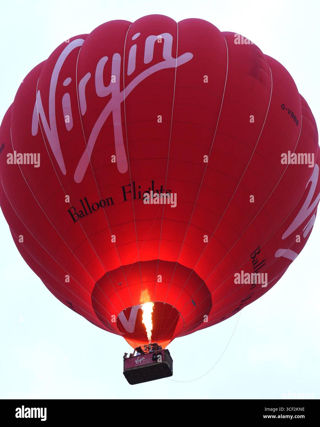 Hot air balloons ascending and descending from ashton gate estate hi ...