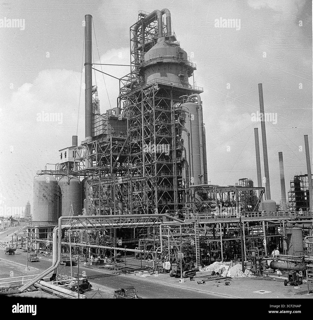 Aruba refinery Black and White Stock Photos & Images - Alamy