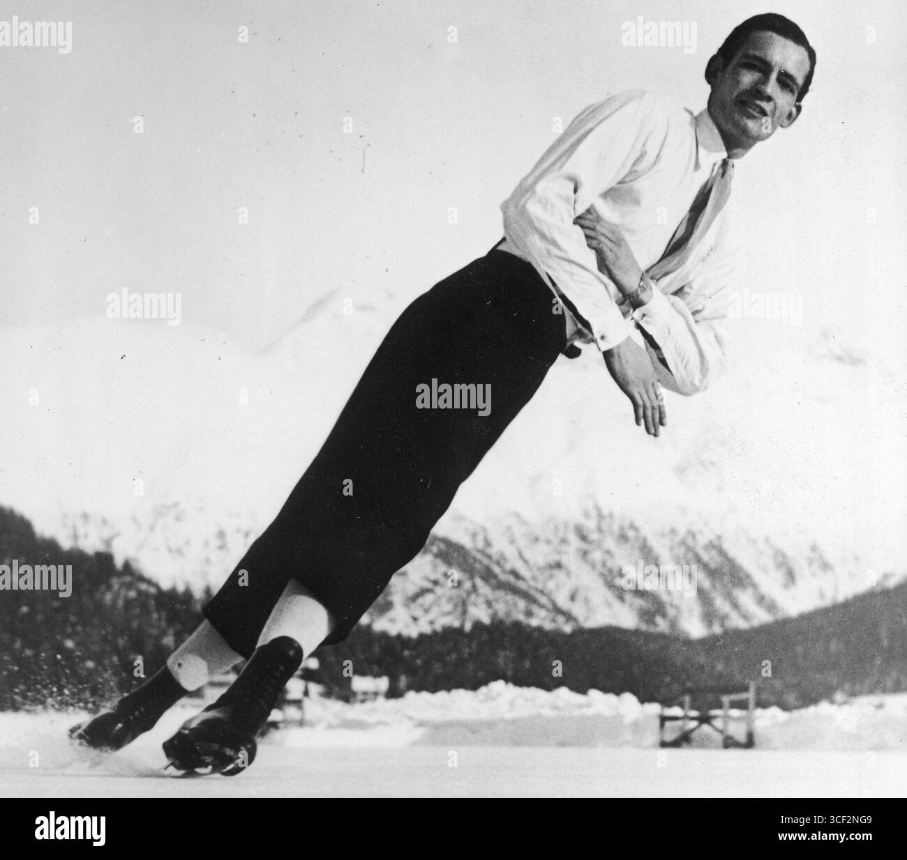 Henry Graham Sharp performed an inside spread eagle at the 1938 ...