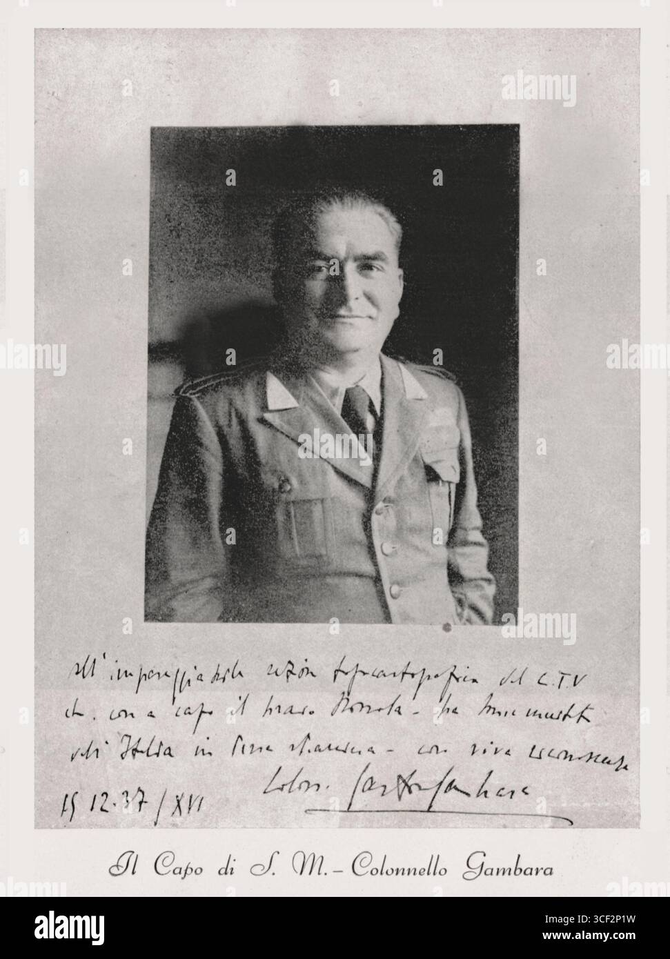 Colonel gambara hi-res stock photography and images - Alamy