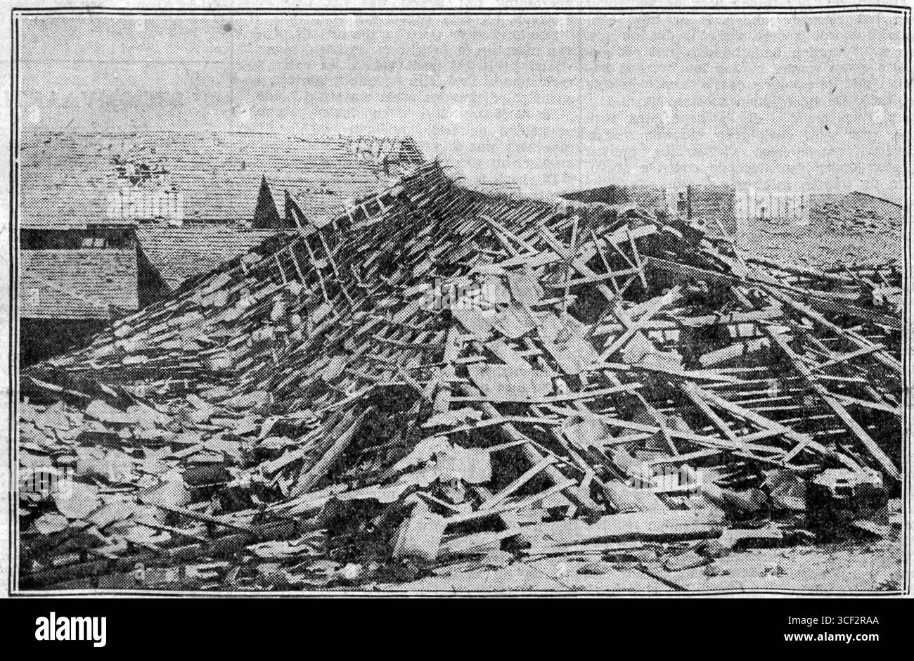 In August 1928, a severe storm severely damaged the Tiglïa brick ...