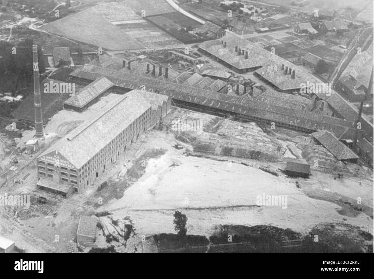 Factory complex in Black and White Stock Photos & Images - Alamy