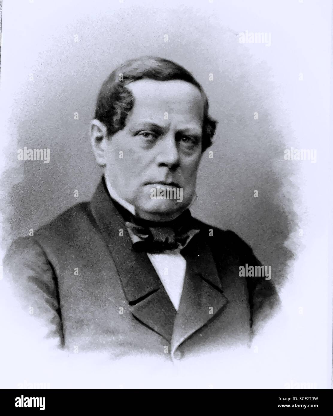 This historical image shows Johann Carl Böse, a Lübeck senator, before ...