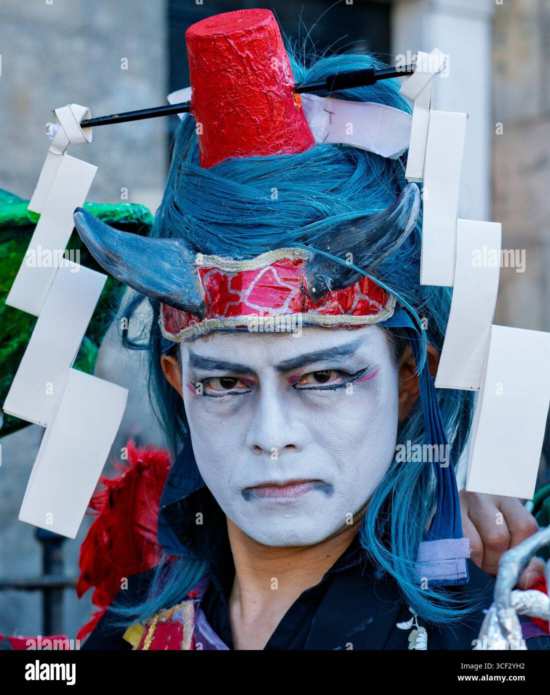 Edinburgh, Scotland, UK. 20th August 2025. Actors from the Japanese ...