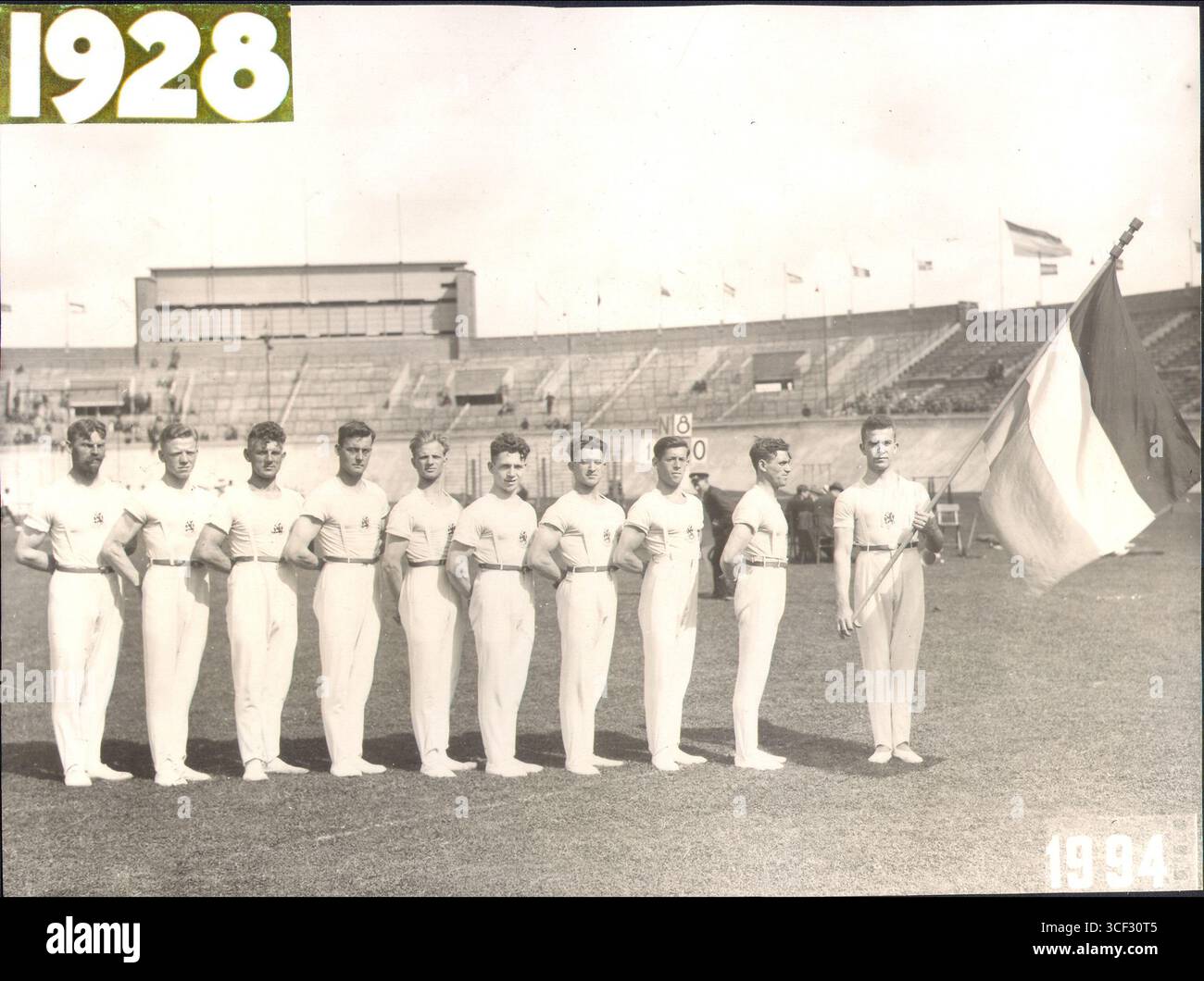 The Dutch men's gymnastics team competed in the 1928 Summer Olympics ...