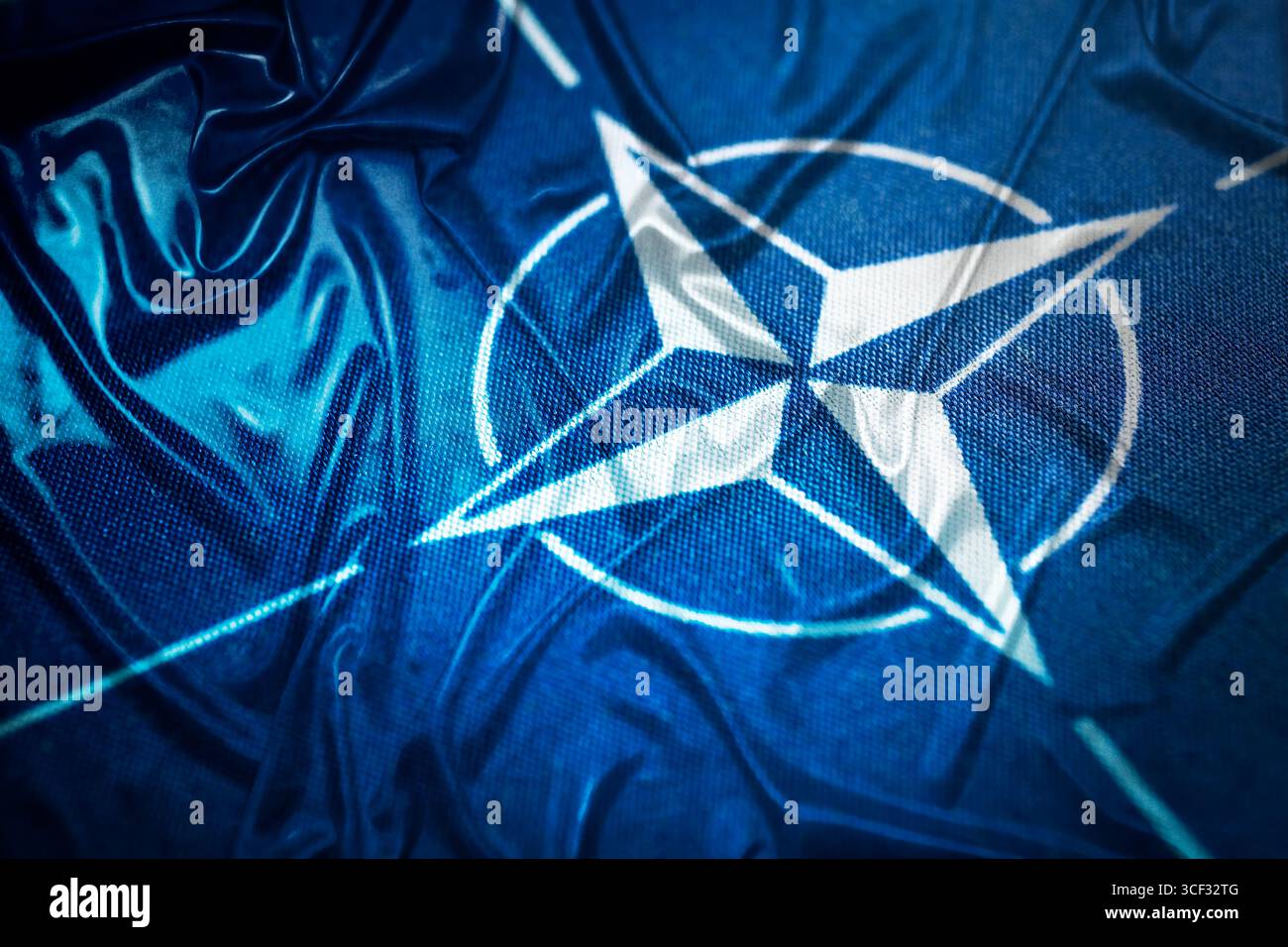 The nato flag hi-res stock photography and images - Alamy