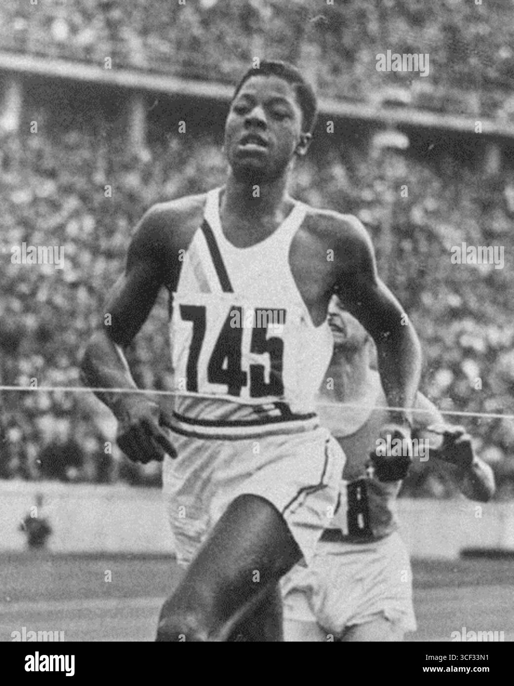 John Woodruff of the USA won the gold medal in the 800 meters at the 1936 Olympic Games in ...