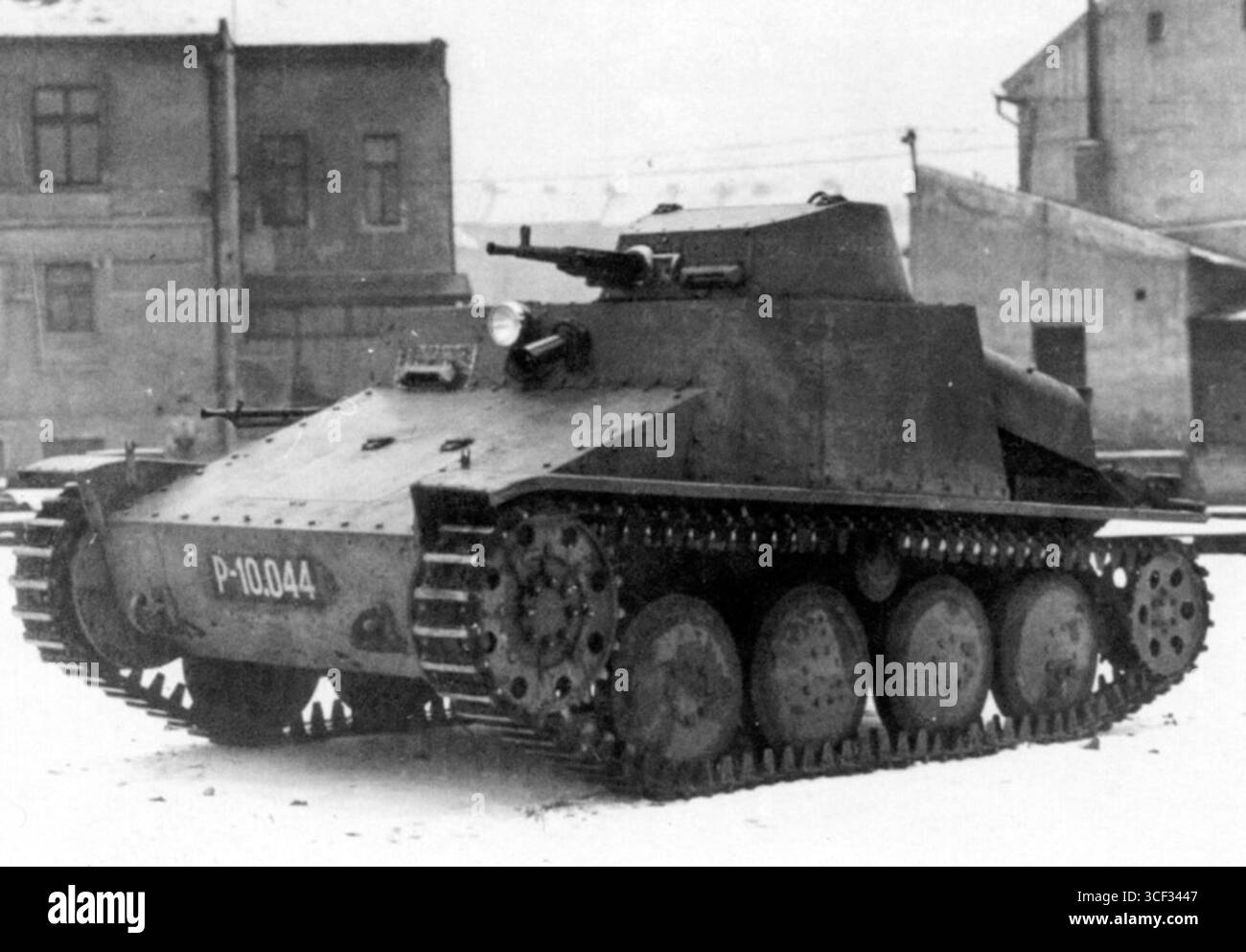 The AH-IV, a Czechoslovak tank prototype, developed in the mid-1930s ...