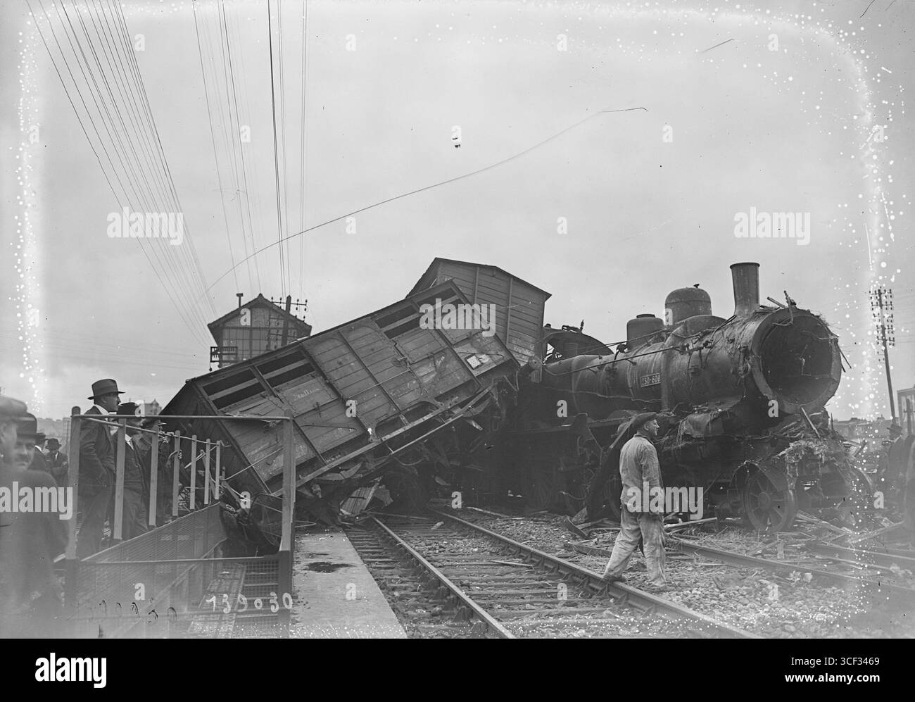 On 1 July 1929, a train carrying livestock was involved in an accident ...