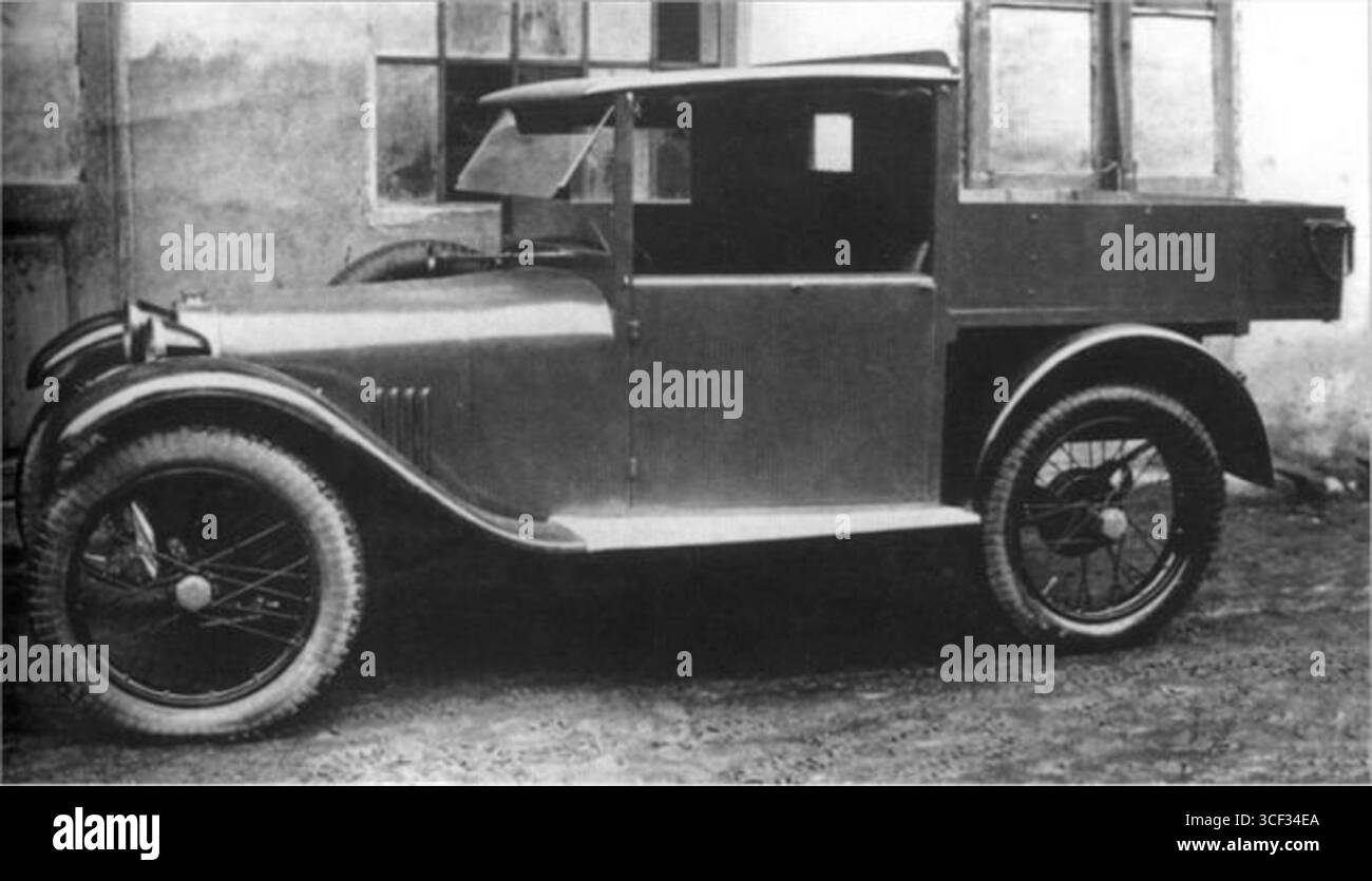 The Enka pickup, produced in the 1920s, is an early model showcasing ...