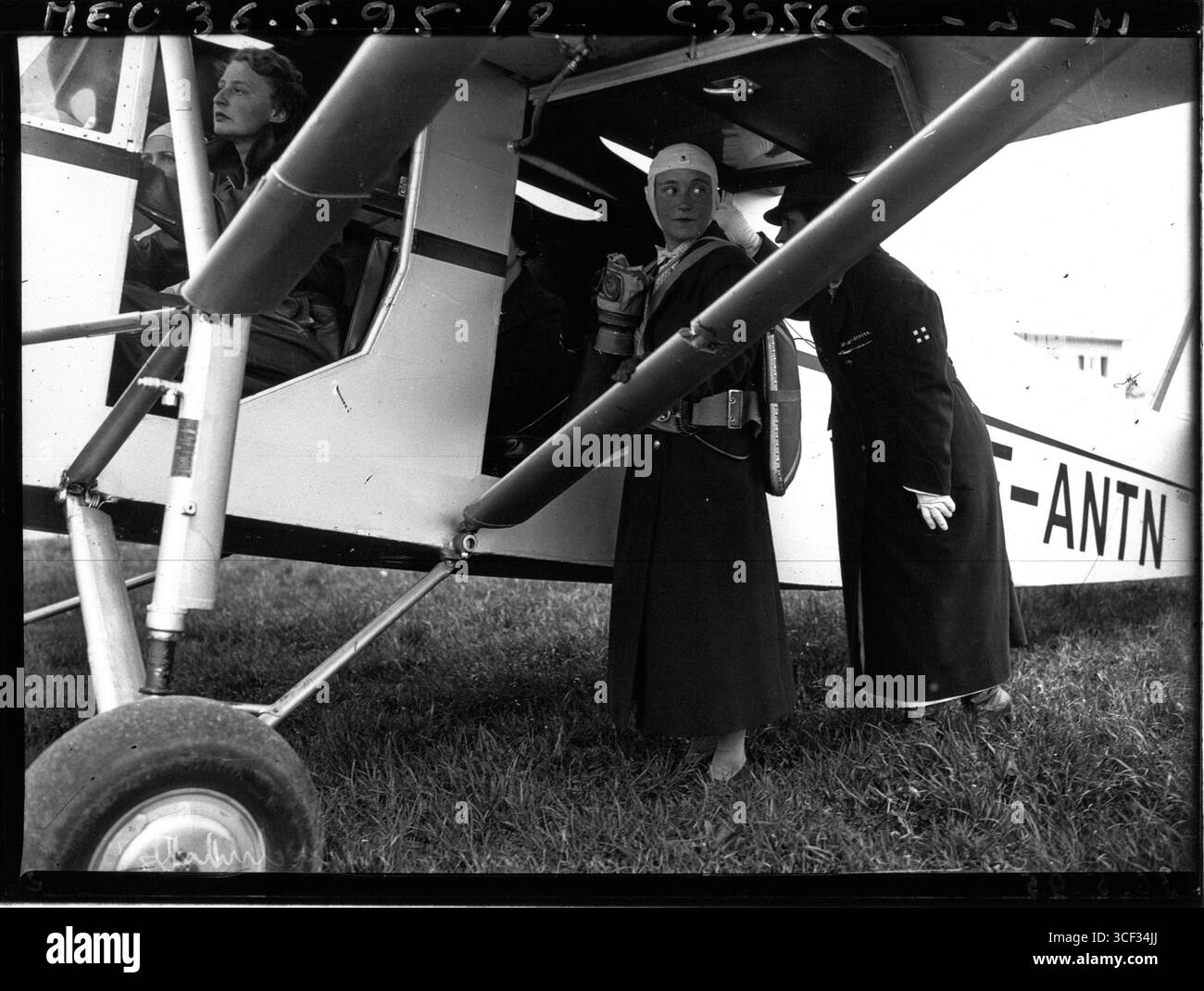 In May 1936, parachutist nurses conducted airborne exercises to assist ...