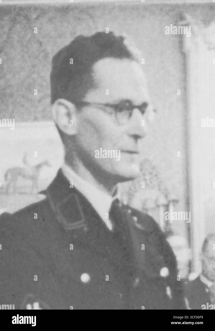 A portrait of Jan Coenraad Nachenius (1890-1987), taken during the 1940 ...