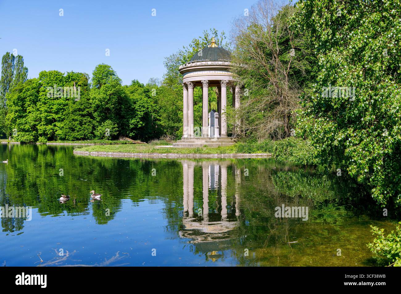 Munich temple apollo in hi-res stock photography and images - Alamy