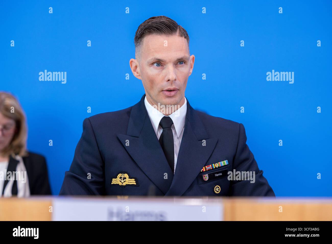 Regierungspressekonferenz am 20. August 2025. Deutschland, Berlin ...