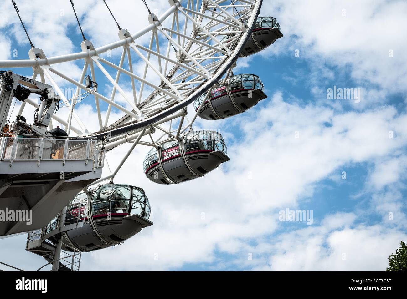 London Eye – Iconic Views from the Sky Stock Photo - Alamy