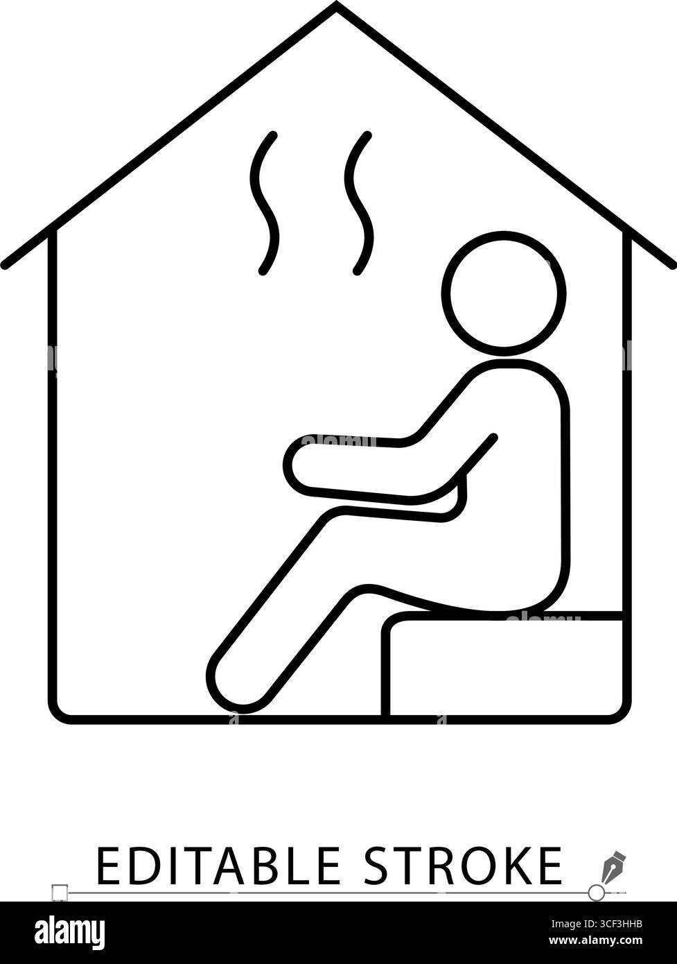 Inside traditional house in Cut Out Stock Images & Pictures - Alamy