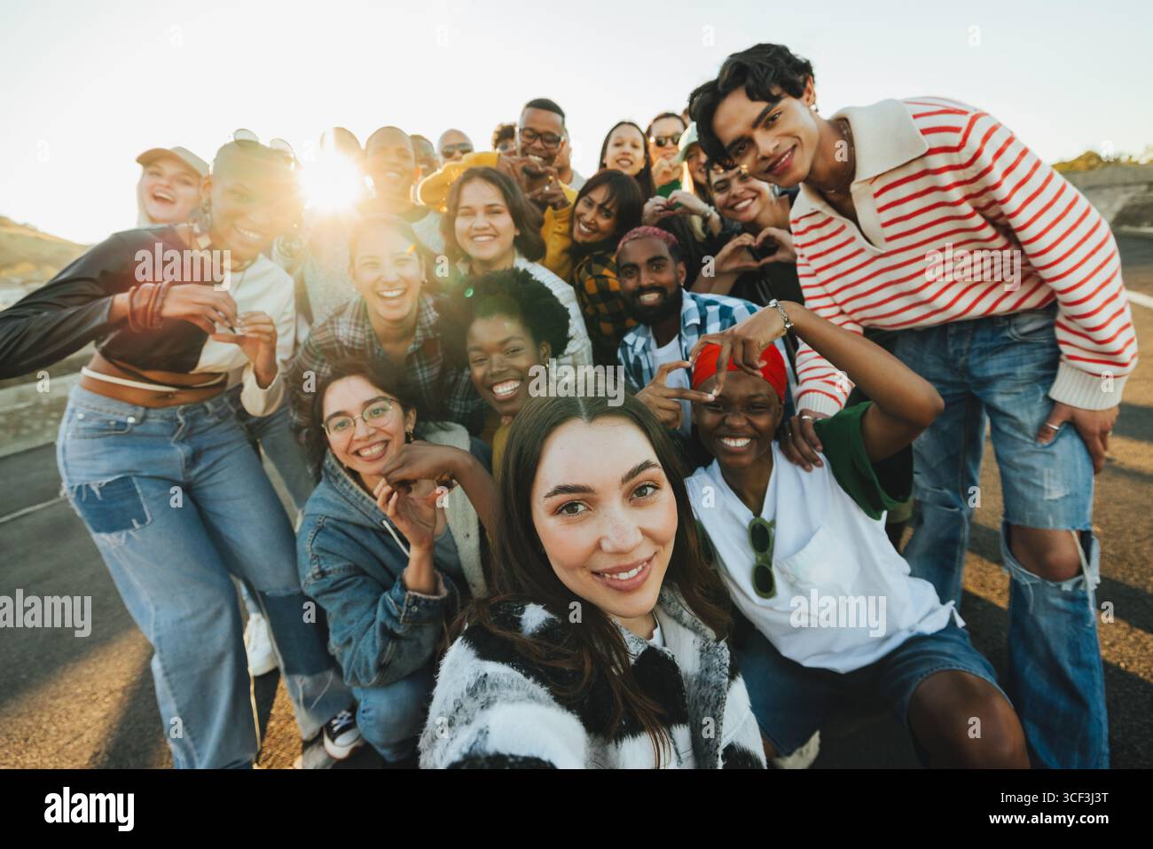 Joyfully gathered hi-res stock photography and images - Alamy