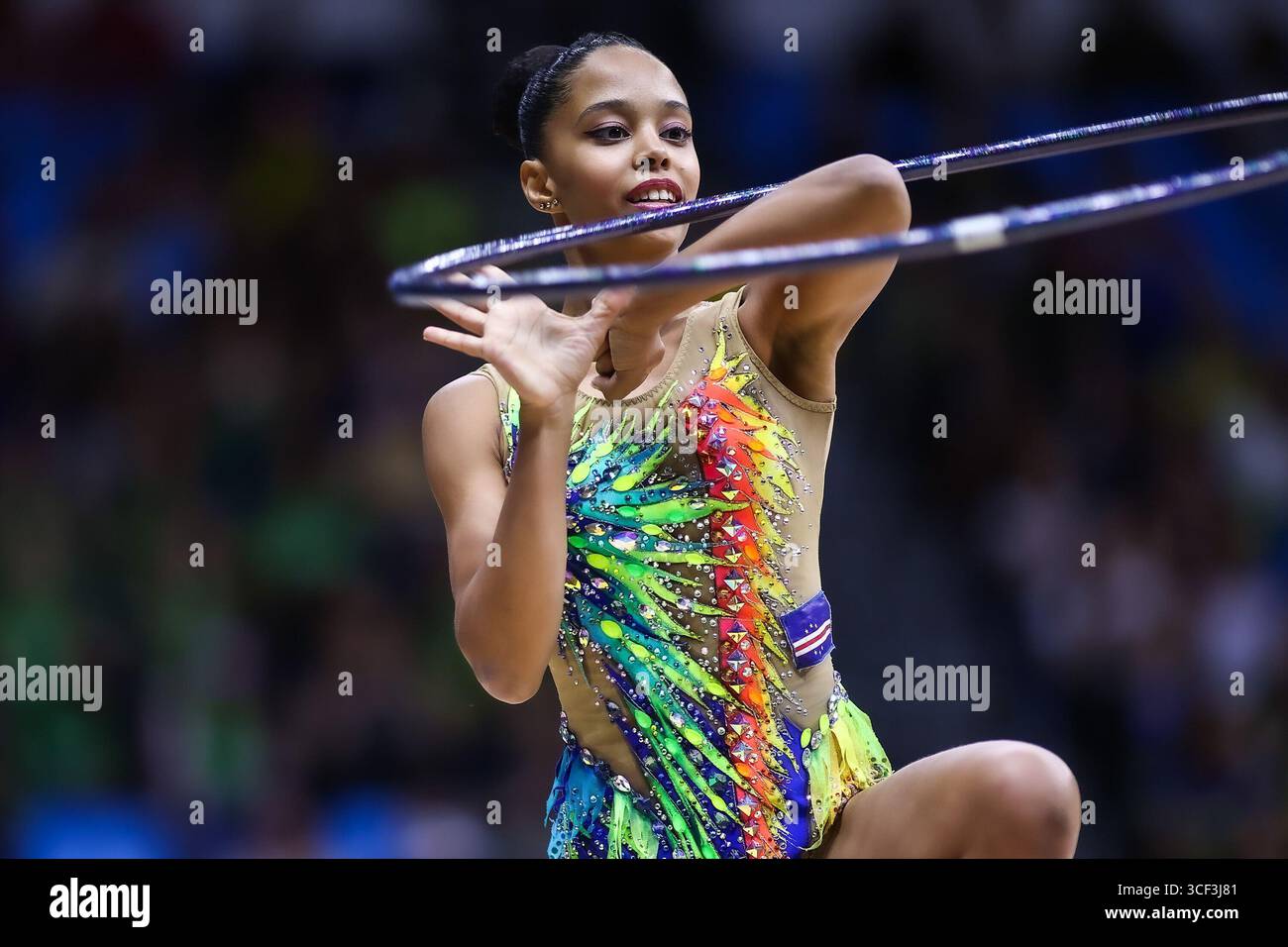 Marcia Alves Lopes (Cap Verde) at first day of All-Around ...