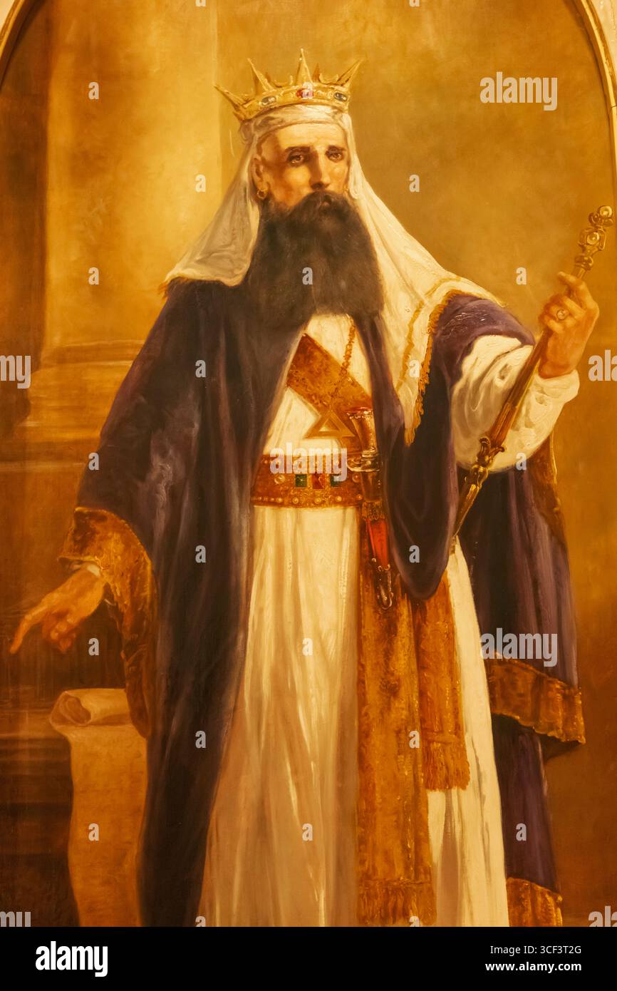 England, Somerset, Bath, The Old Theatre Royal aka Bath Masonic Hall ...