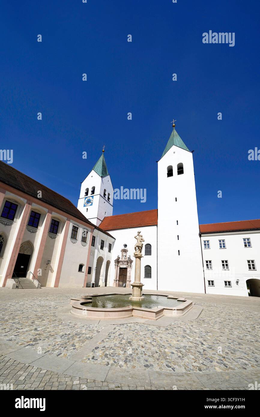 Germany, Bavaria, Upper Bavaria, Freising, Cathedral of St. Mary and St ...