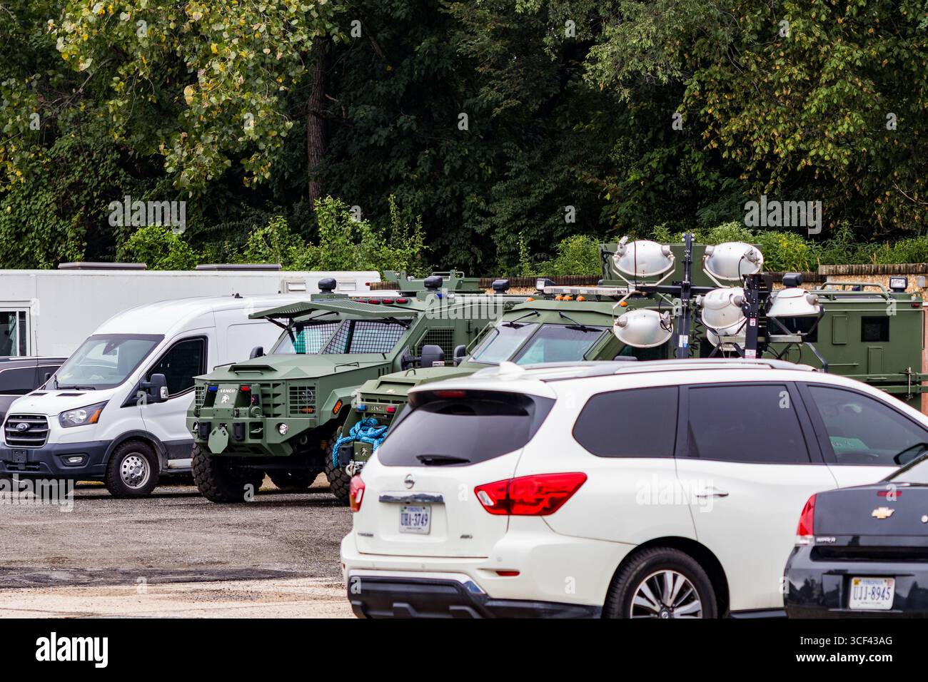Inside law enforcement perimeter hi-res stock photography and images ...