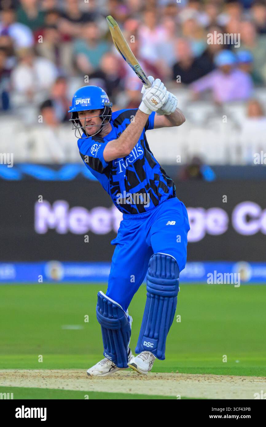 Lord's Cricket Ground, London August 20 2025 Ashton Turner (70 London ...