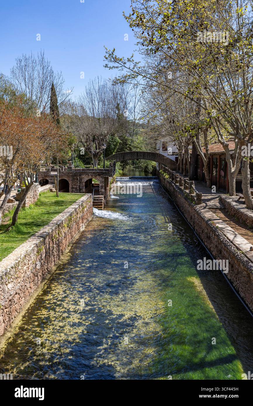 A brick-built spring, a historic site that occasionally becomes a ...