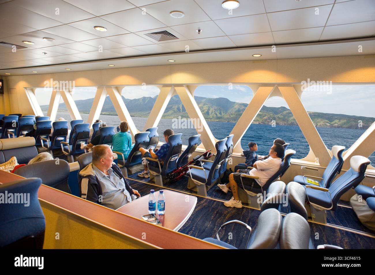 Passenger compartment of the Hawaii Superferry Stock Photo - Alamy