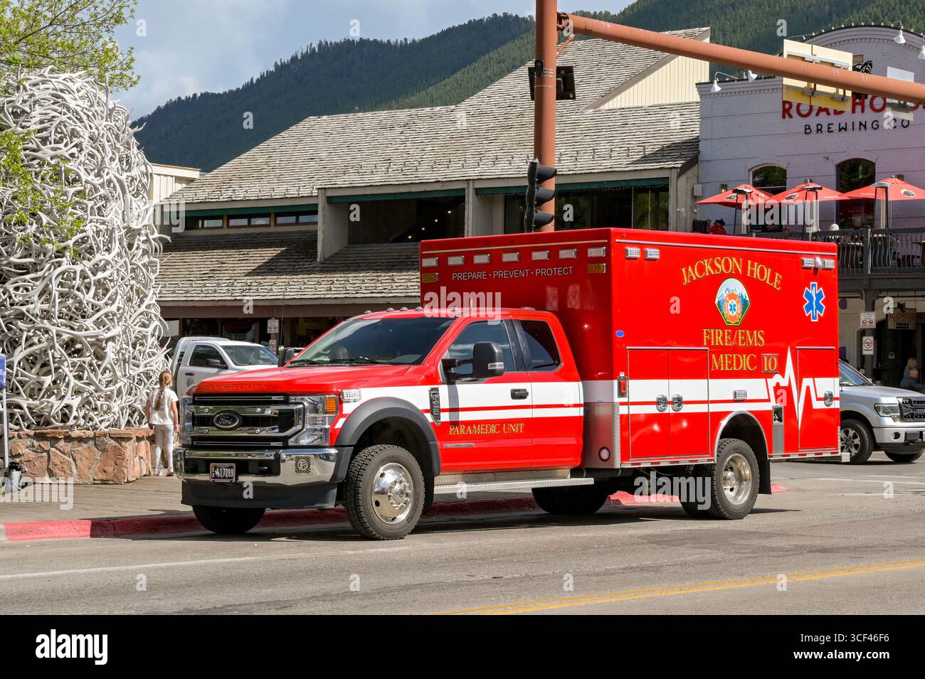 Jackson hole fire and ems hi-res stock photography and images - Alamy