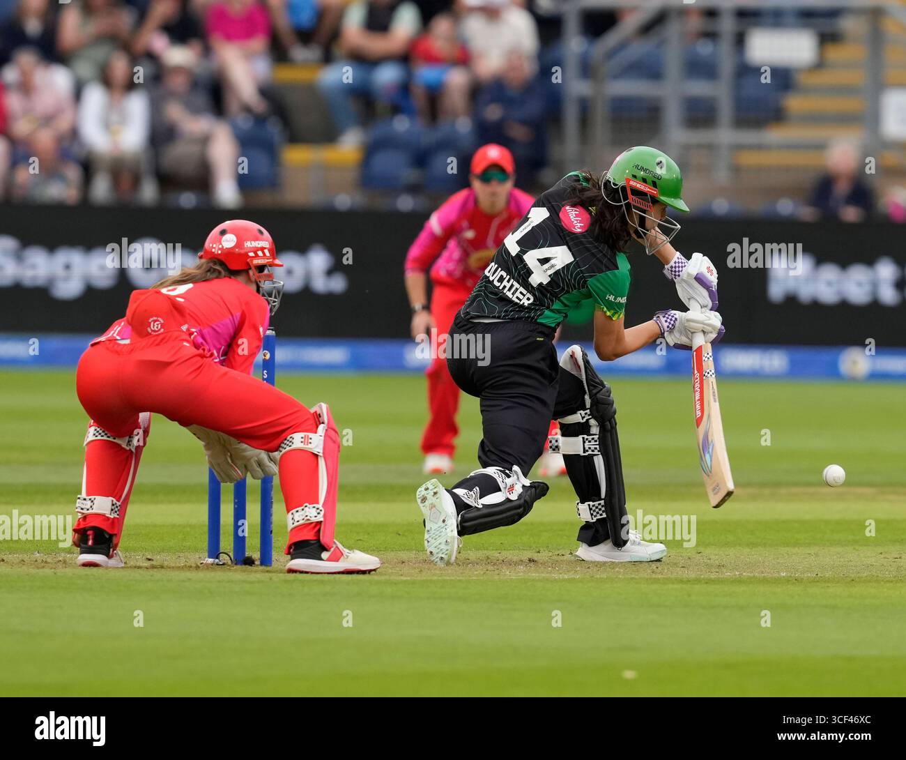 Cardiff,UK, 20 Aug 2025 Maia Bouchier of Southern Brave during the The ...