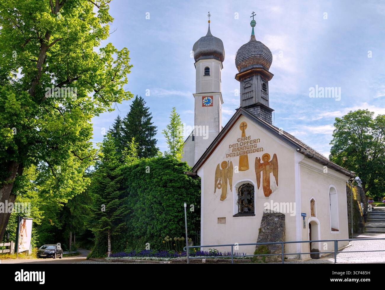 St agidius parish church in gmund am tegernsee hi-res stock photography ...