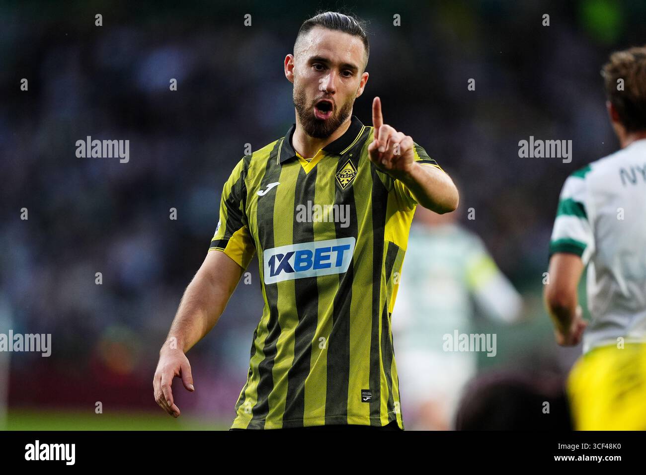 Kairat's Ofri Arad during the UEFA Champions League play-off first leg ...
