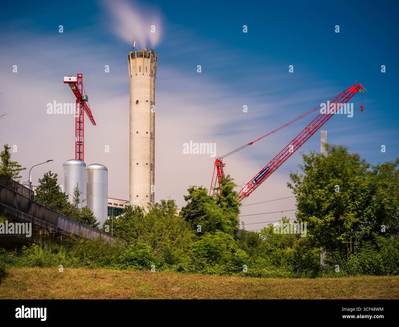 Switzerland, Zurich, Waste Disposal & Recycling Zurich, Incineration ...