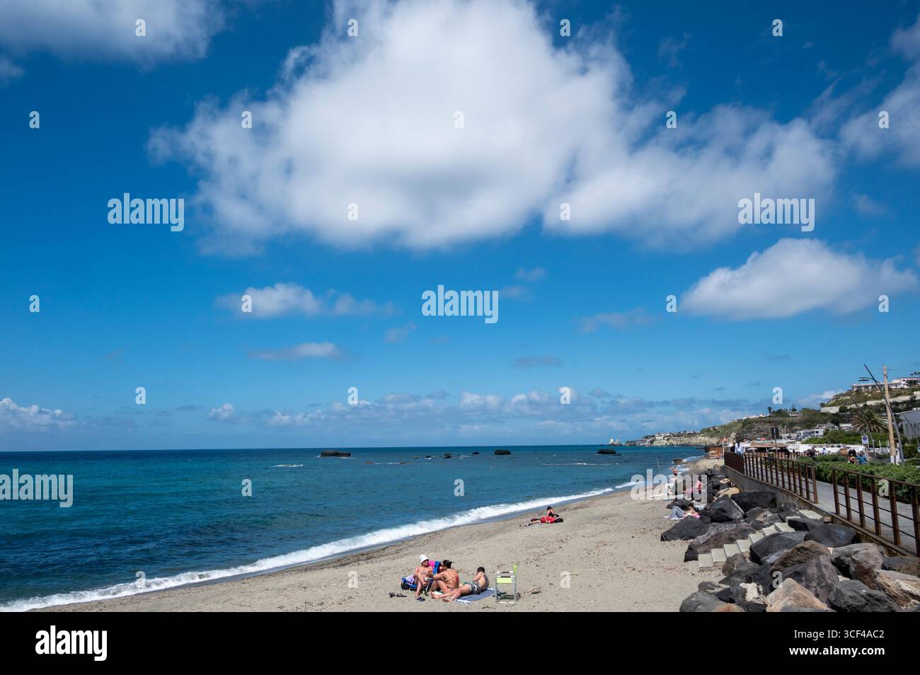 Italy, Gulf of Naples, Phlegraean Islands, Tyrrhenian Sea, Campania ...