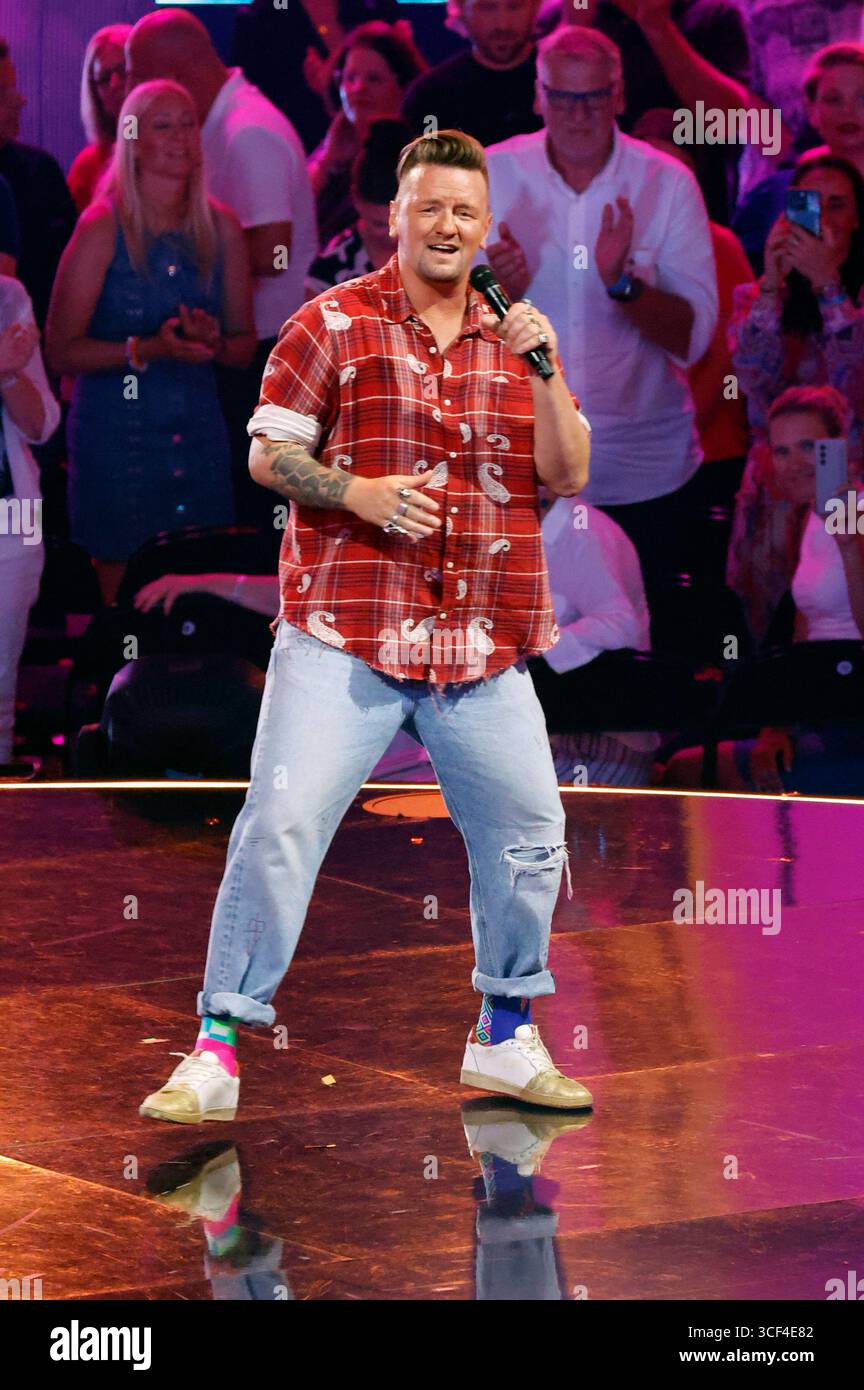 Ben Zucker bei der Aufzeichnung der ZDF-Musikshow Die Giovanni Zarrella ...