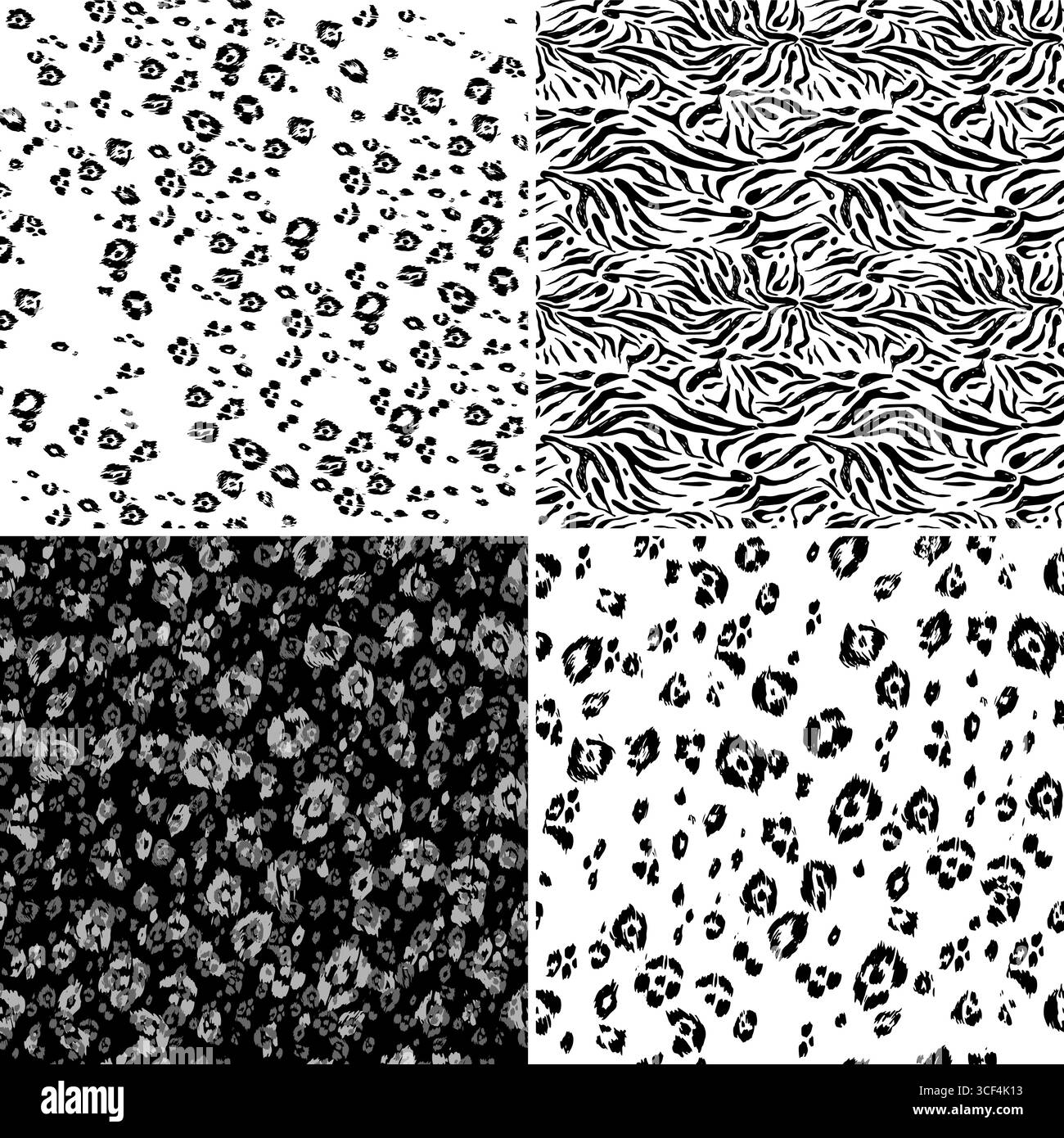 Wild animal effect Black and White Stock Photos & Images - Alamy