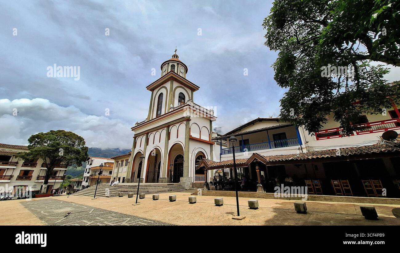 Tamesis, Antioquia, Colombia. July 22, 2025. Saint Anthony of Padua ...