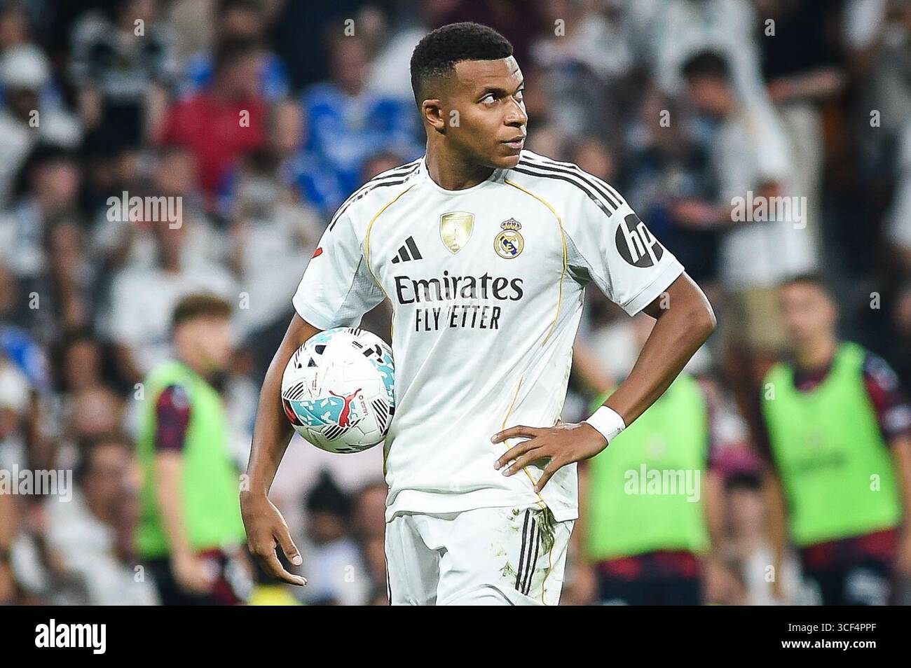 Kylian MBAPPE of Real Madrid during the Spanish championship La Liga ...