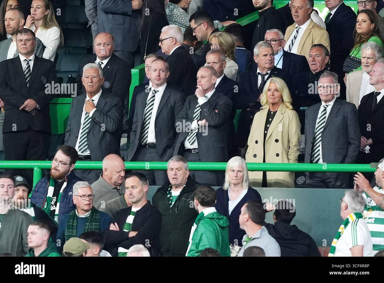 Celtic board members including Chairman Peter Lawwell and CEO Michael ...