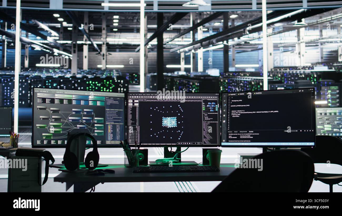 Data center computer systems controlling network resources through AI ...